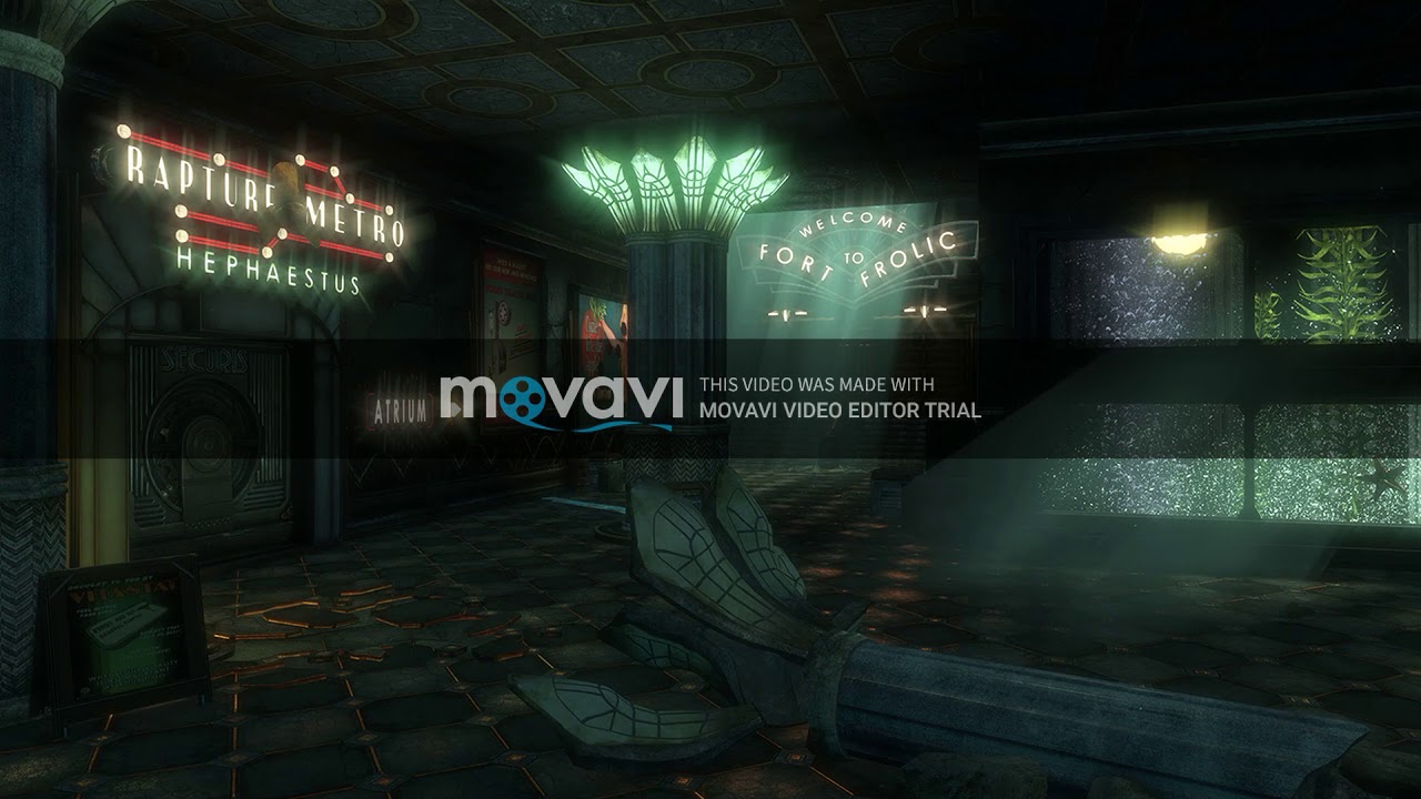 Bioshock ambience Me and the man in the moon - YouTube