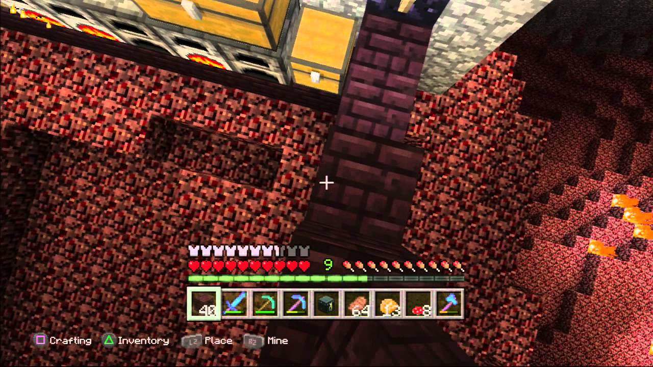 Minecraft: The Nether Base! & Night vision in the Nether - Shadow ...