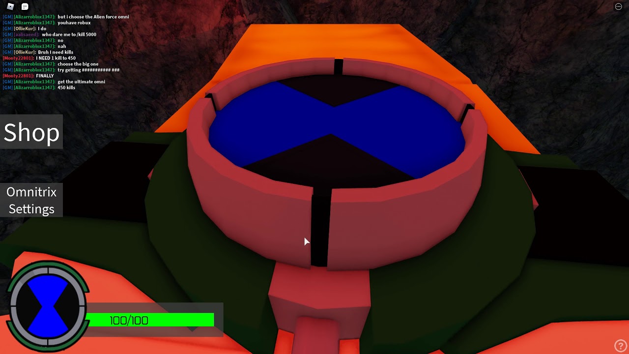 I'm getting ultimatrix in Ben 10: Infinity (roblox) - YouTube