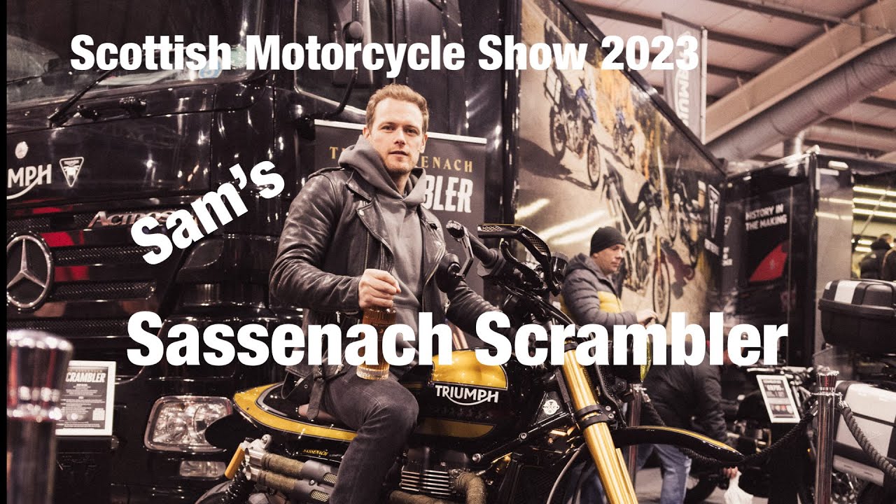 2023 Scottish Motorcycle Show with Sam Heughan - YouTube