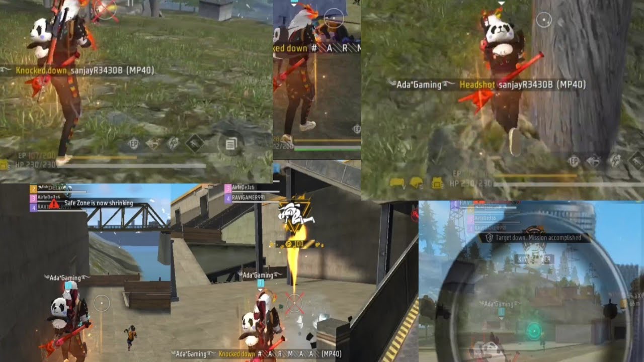 Ada Gaming ff game play - YouTube