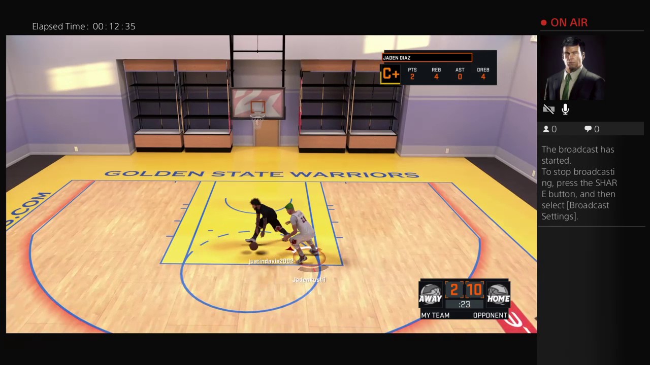 Nba 2k16 1v1s my court jvj - YouTube
