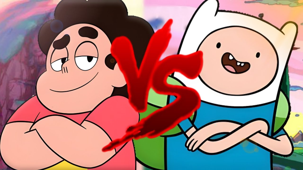 Finn VS. Steven | Geek Fight - Part. @purple155-77 - YouTube