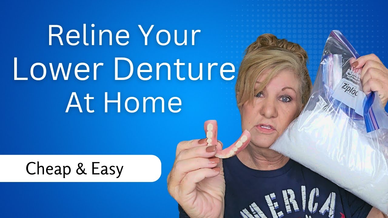 Lower Denture Reline with Thermoplastic Beads - YouTube