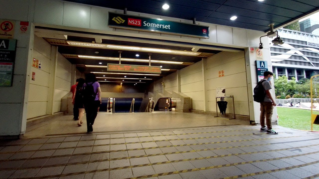 Singapore MRT ride from Somerset to Bukit Gombak train station (1 of 2 ...