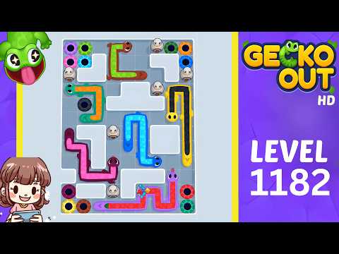 Gecko Out Level 1182 Solution Walkthrough
