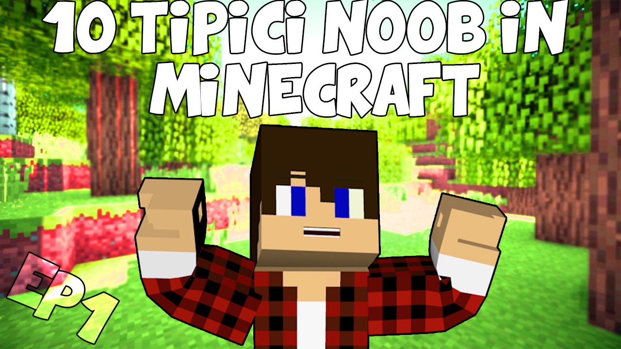 10 Tipi di NOOB in MINECRAFT #1 - YouTube