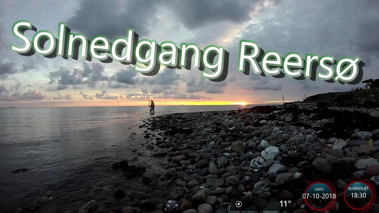 Sol ned over Reersø okt 2018 - YouTube