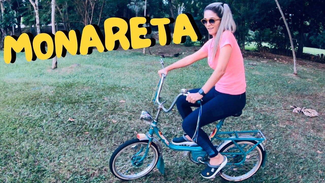 COMPREI UMA BIKE MONARETA 1982 - YouTube
