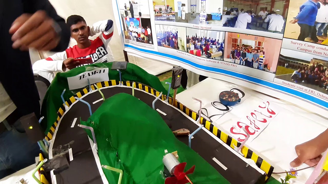 Road Safety Project , Science Exhibition in CUH Campus - YouTube