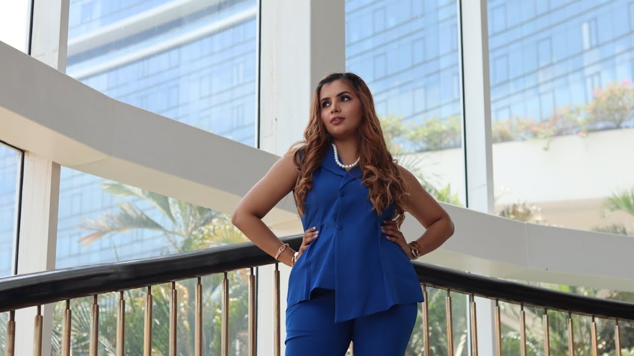 Anchor Nidaa Shamsi hosts the GOAFEST 2024 at the Westin Powai - YouTube