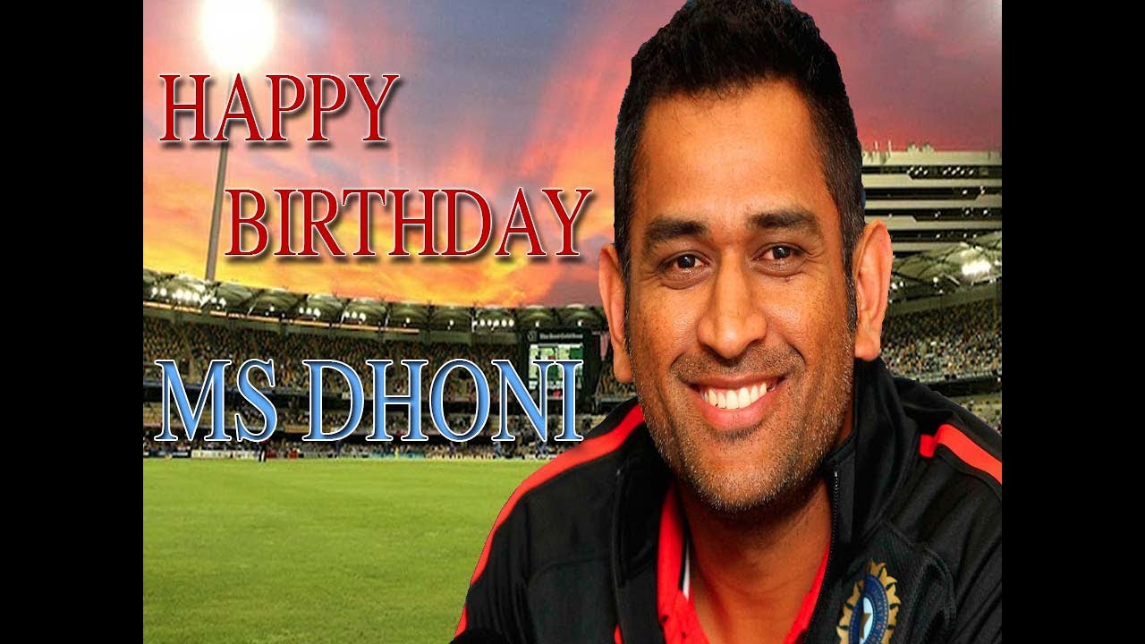 A tribute to the Legend MS Dhoni - YouTube