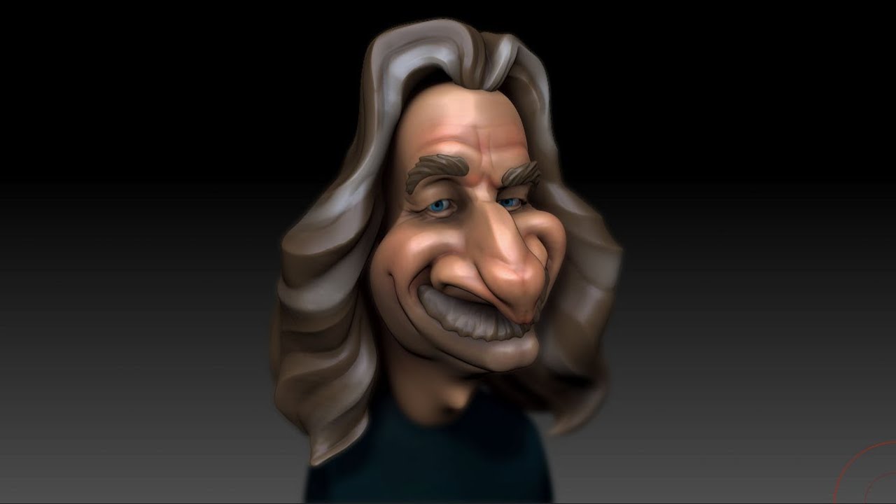 Conrad Winterlich - Caricature Speed Sculpt - YouTube