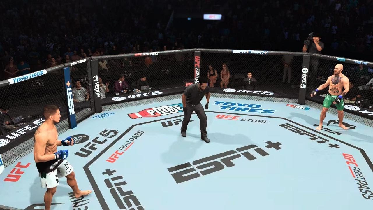 Fighting with Connor Mcgregor in UFC 5 - YouTube