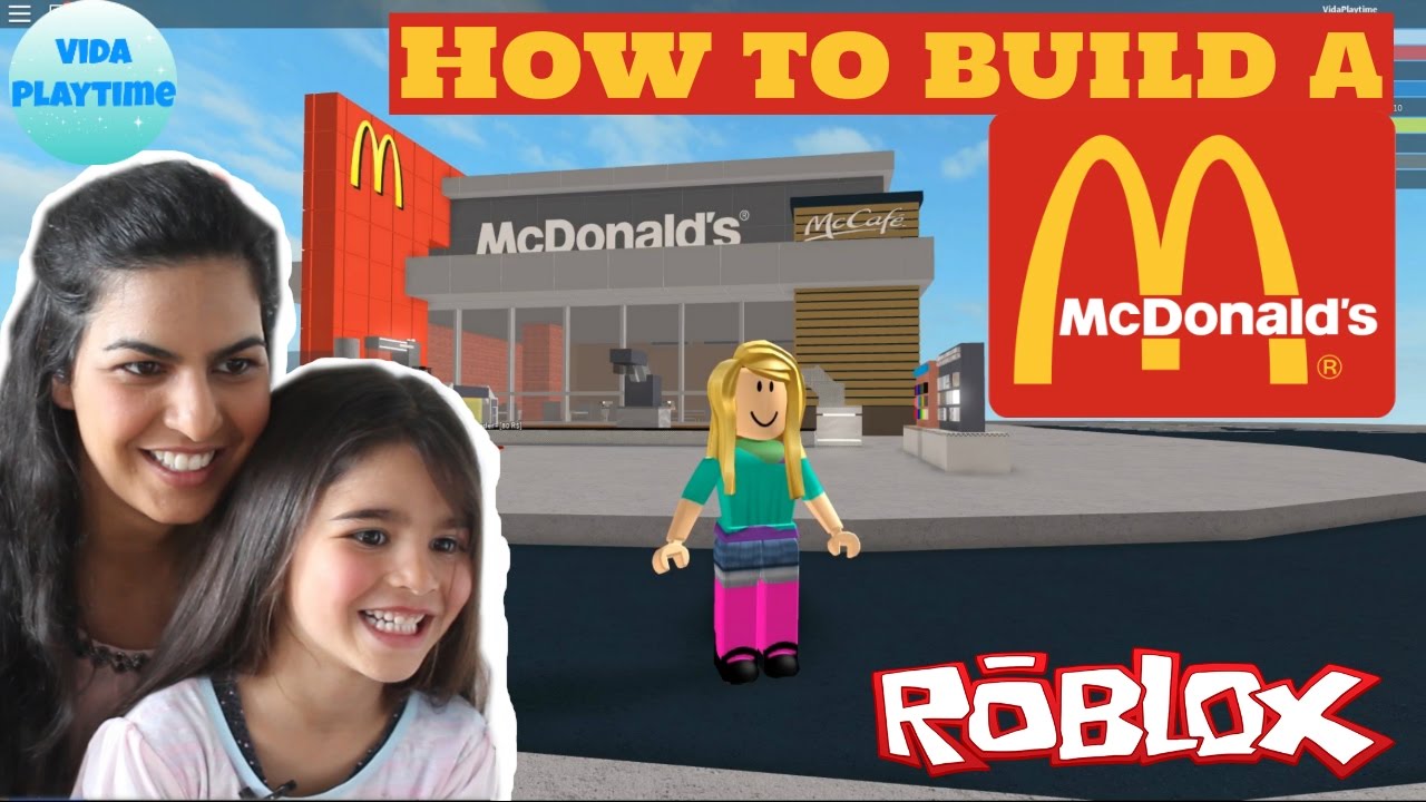 How to Build a McDonalds in Roblox – kid gamer plays McDonalds Tycoon ...
