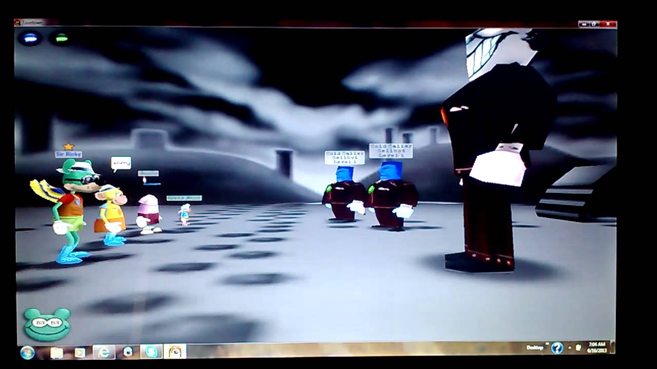 first part of vp on toontown - YouTube