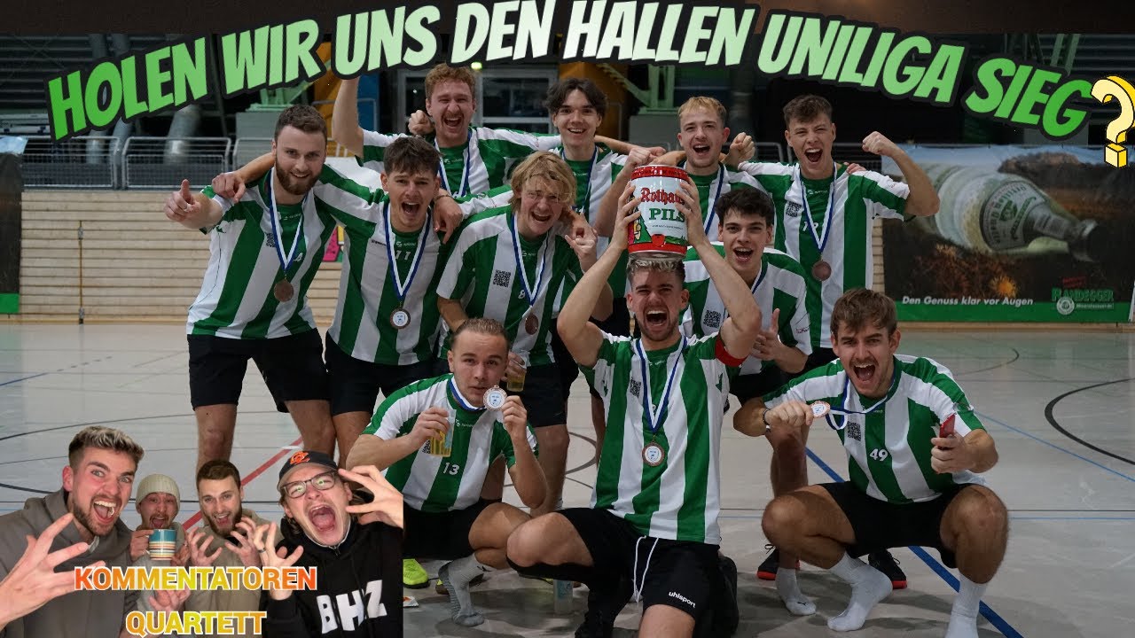 HOLEN WIR UNS DEN SIEG IN UNSEREM ERSTEN JAHR 😱 HALLEN UNILIGA VOM 1.FC ...