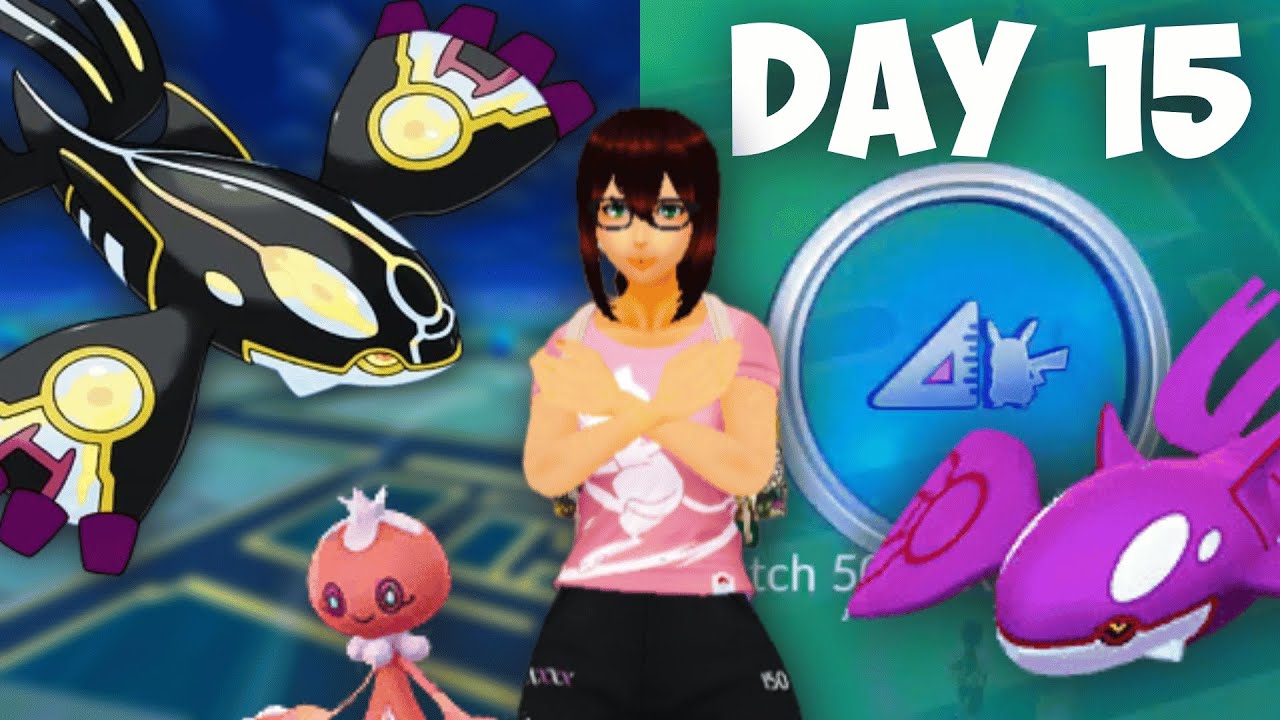 Shiny Perfect IV Level 51 Primal Kyogre in Pokemon Go! - YouTube