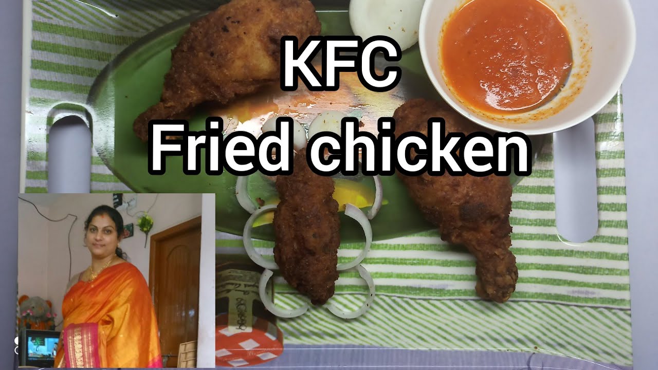 Lip smacking kfc style fried chicken in a very simple way😊😊😊||KFC ...