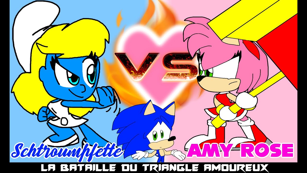 Sonic et Mickey Chaos Quest Épisode 4: Schtroumpfette VS Amy Rose : la ...