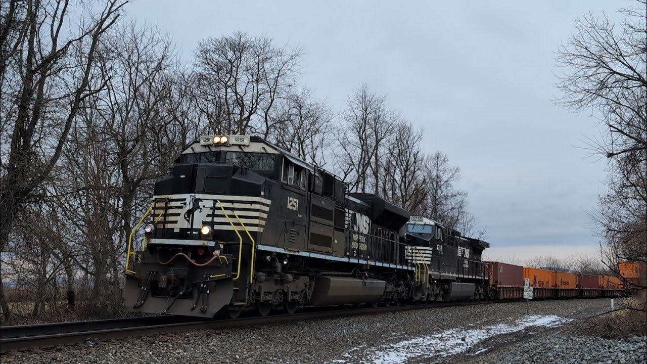 Railfanning the Norfolk Southern Lehigh line between Phillipsburg NJ ...