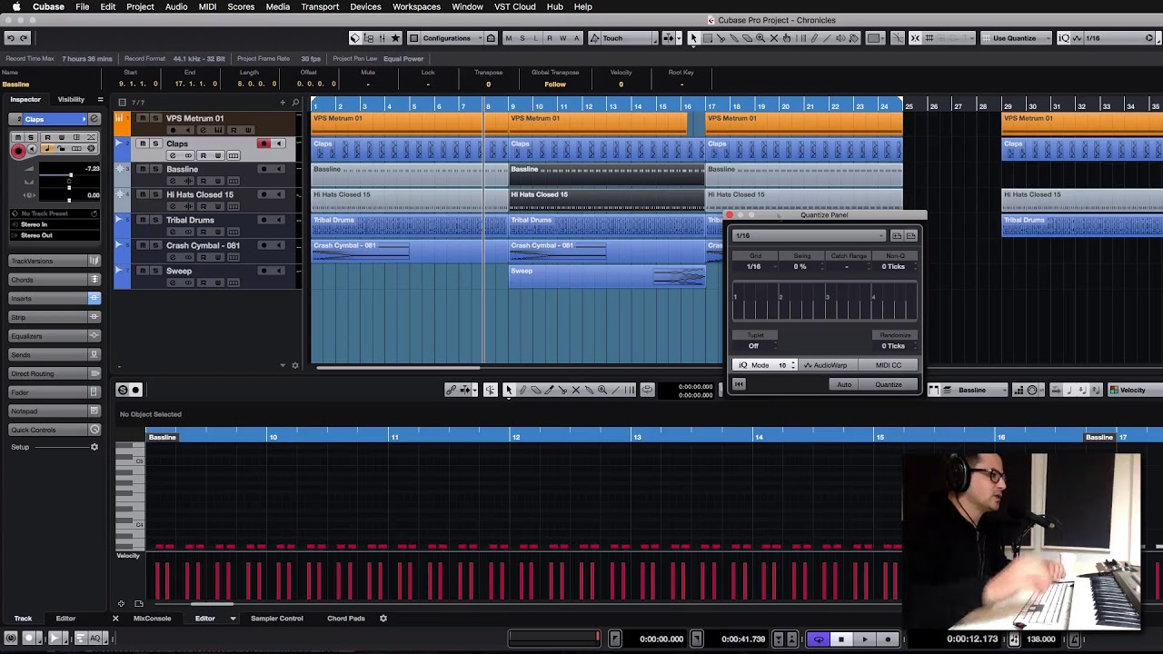 Iterative Quantizing tricks in Cubase - YouTube