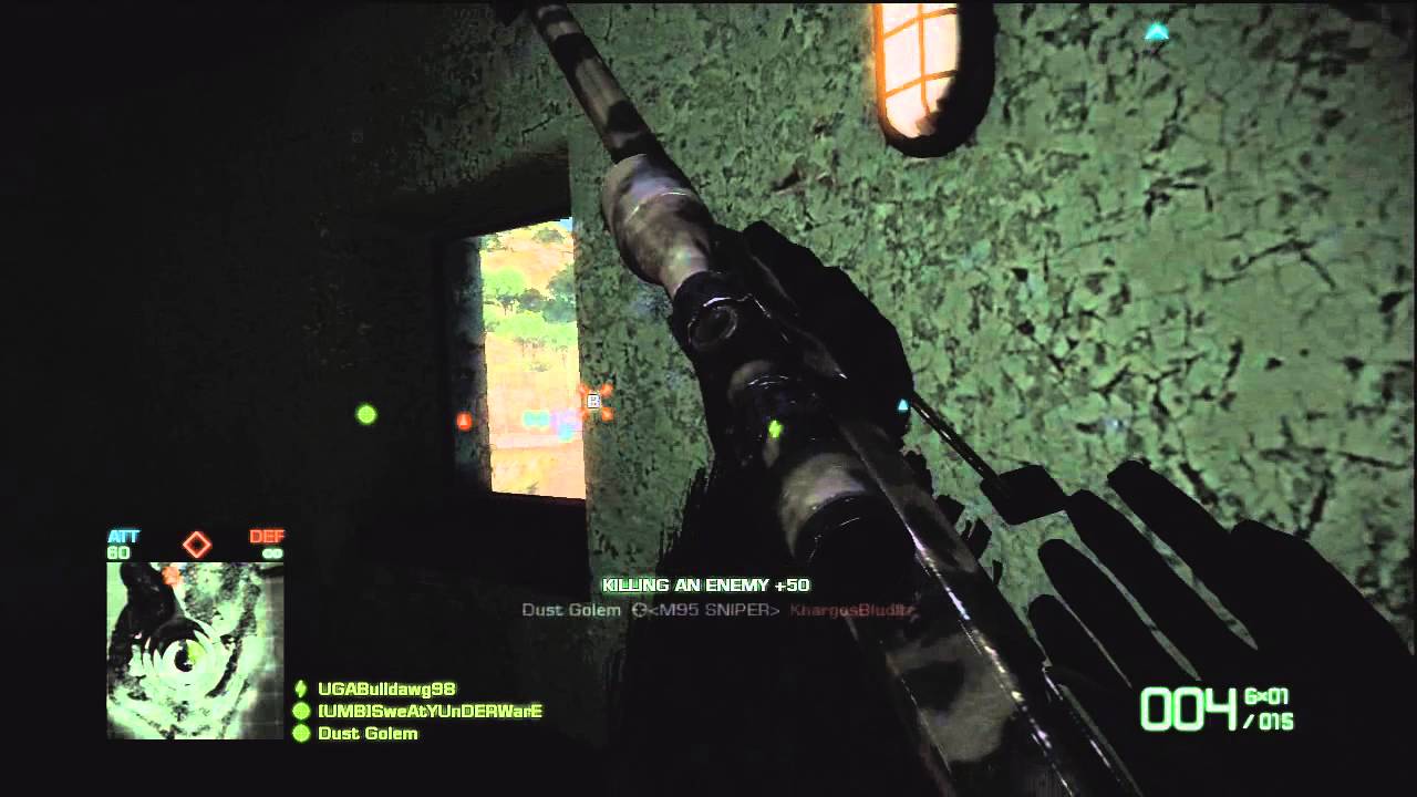 BFBC2 M95 Sniper Clips - YouTube