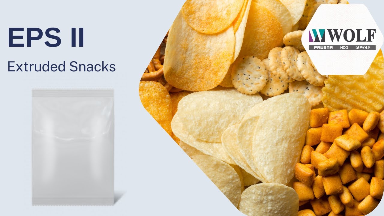 Wolf Packaging Machine EPS II for Extruded Snacks - YouTube
