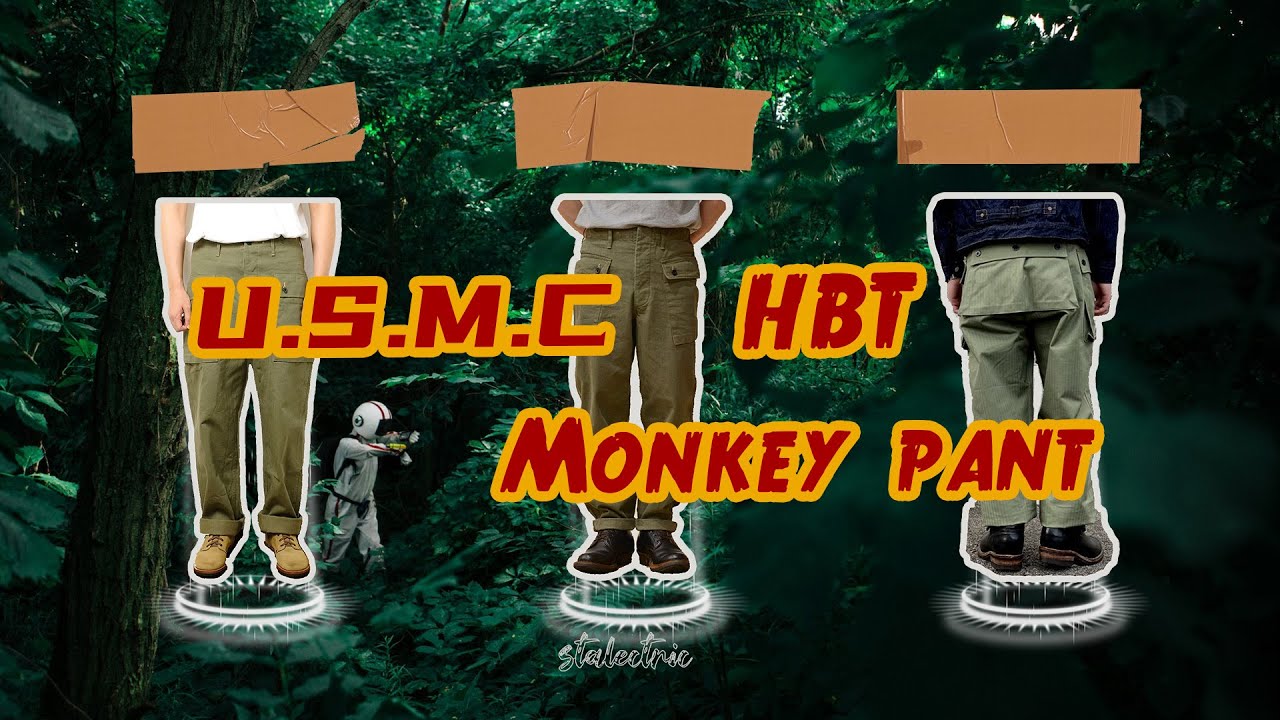 The Top 3 HBT Monkey Pants for USMC: Which One Suits Your Needs? - YouTube