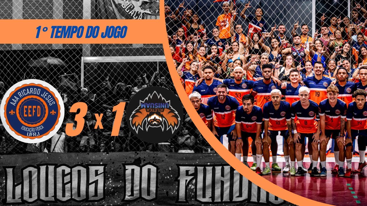 EEFD 3 x 1 UNISUAM - 1º TEMPO - YouTube