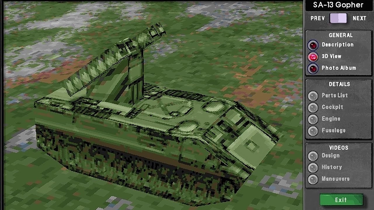 Let's Play Fighters Anthology Episode 520 SA-13 Gopher (Jane's ...