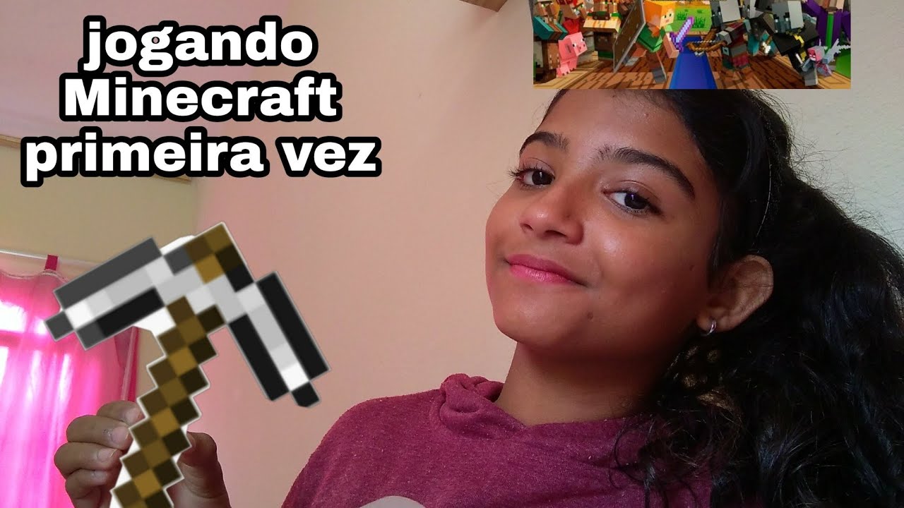 Jogando Minecraft pela primeira vez - YouTube
