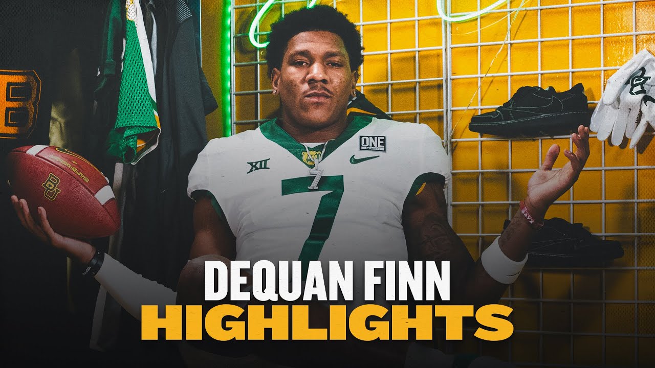 Baylor Football: Dequan Finn Highlights (National Signing Day 2024 ...