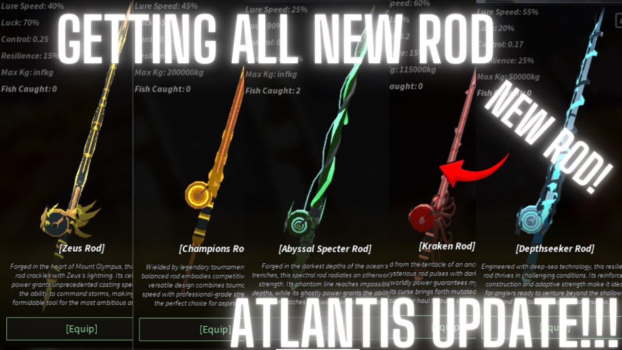 GETTING ALL NEW ROD AND SHOWCASE SKIN & ROD - YouTube