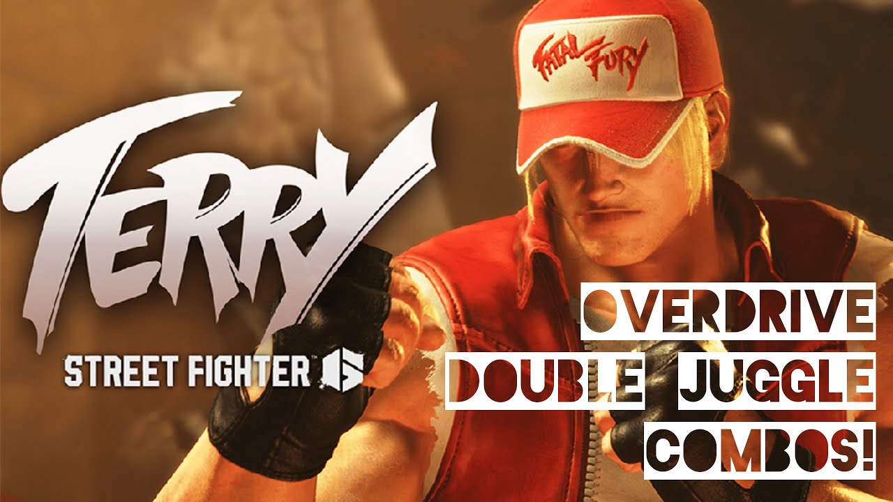 SF6: TERRY BOGARD Overdrive Power Wave Double Juggle Combos (No Burnout ...