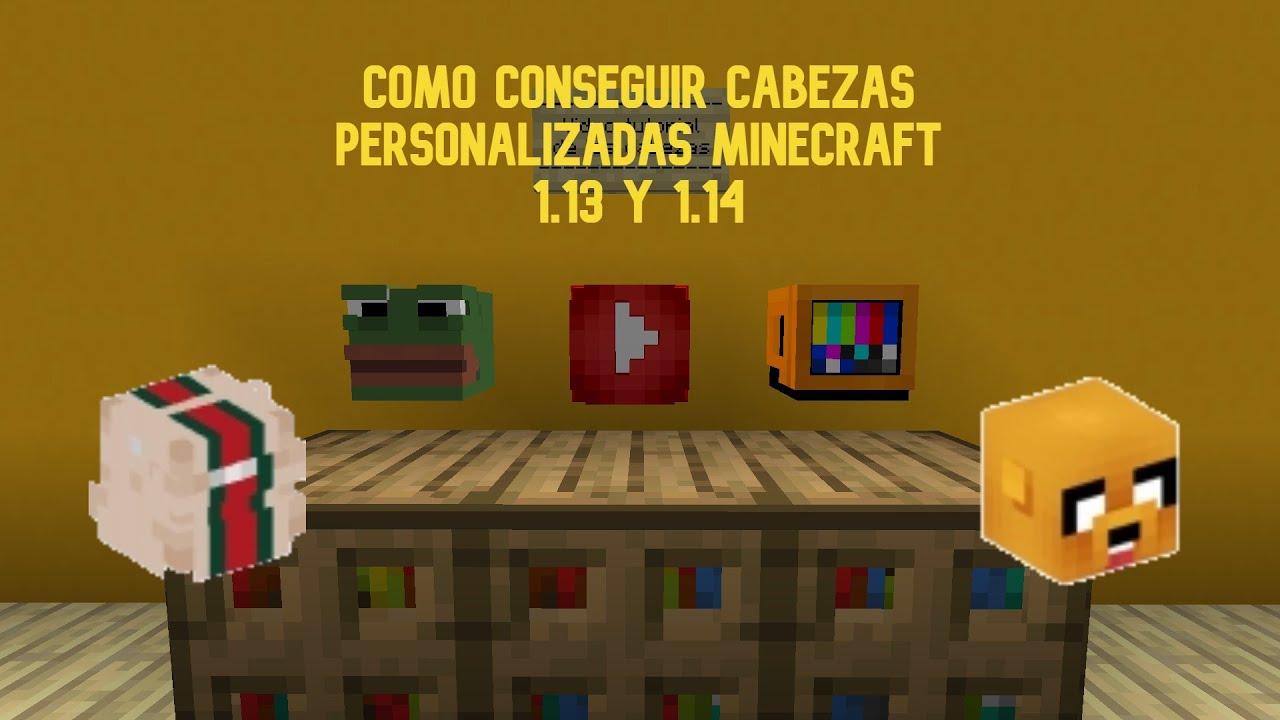 Como Personalizar Una Cabeza En Minecraft - mapaspesifikasi