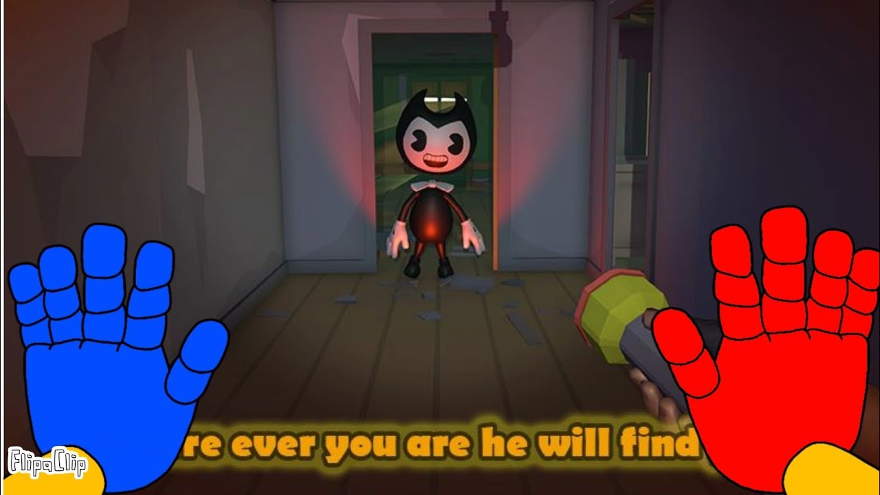 Scary Bendy Escape Playtime 3D - Level 4 To Level 5 (Gameplay) - YouTube