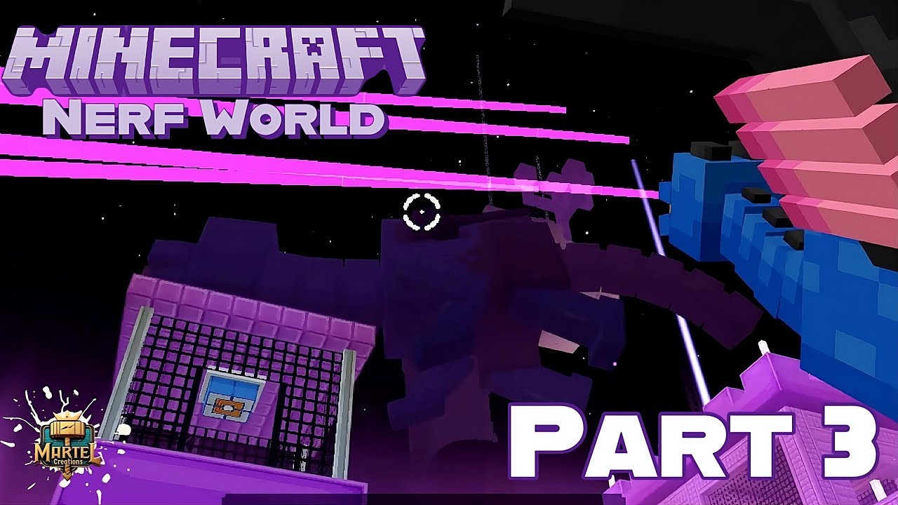 MINECRAFT NERF WORLD Part 3: THE GREAT ESCAPE! - YouTube