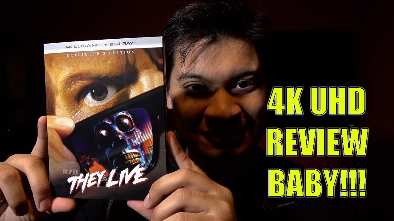 THEY LIVE 4K UHD BLU-RAY SCREAM FACTORY REVIEW - YouTube