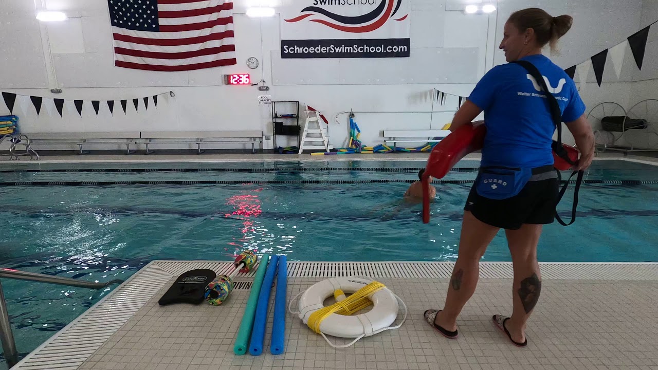 Swimming with a buddy - YouTube