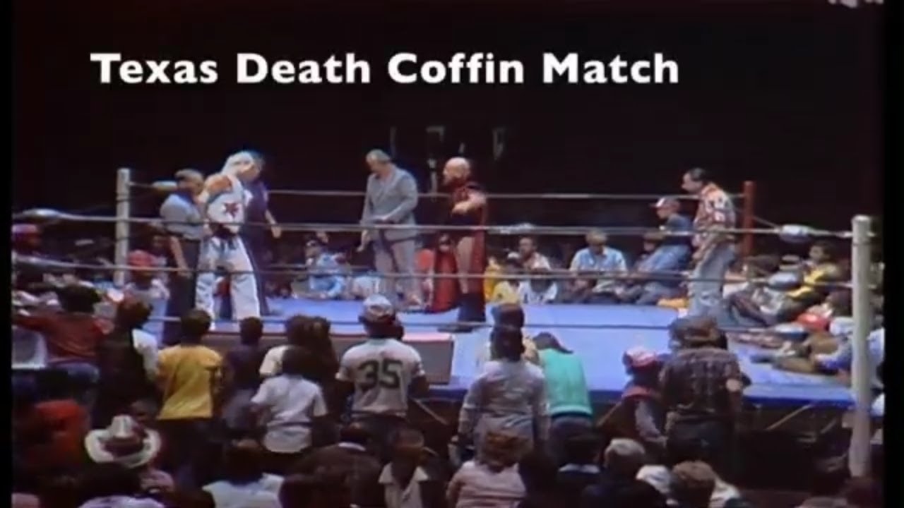 First Casket (Coffin) Match Ever Televised Dusty Rhodes VS Ivan Koloff ...
