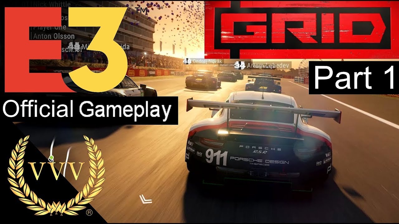Grid Gameplay - E3 2019 Part 1 - YouTube
