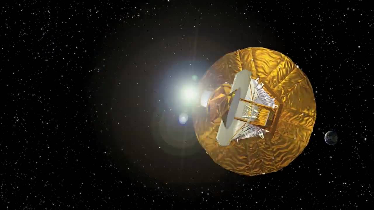WMAP Orbiting Around Earth L2 Point [HD] - YouTube