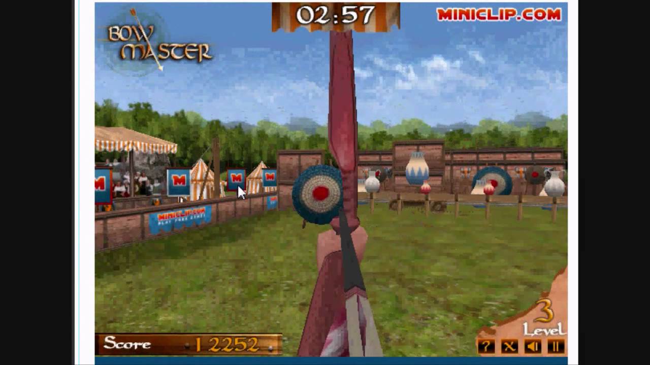 Bow Master, hosted by miniclip - YouTube