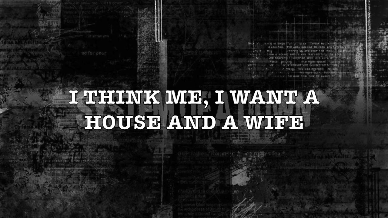 System Of A Down - Shimmy (Lyrics) - YouTube