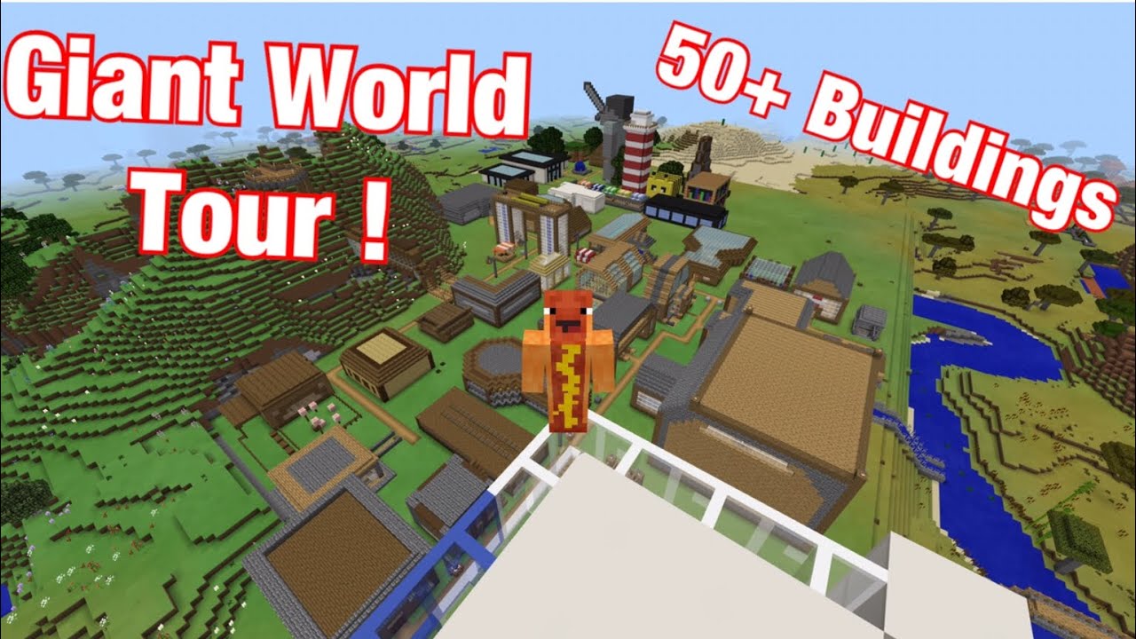 My GIANT Minecraft World!- Part One - YouTube