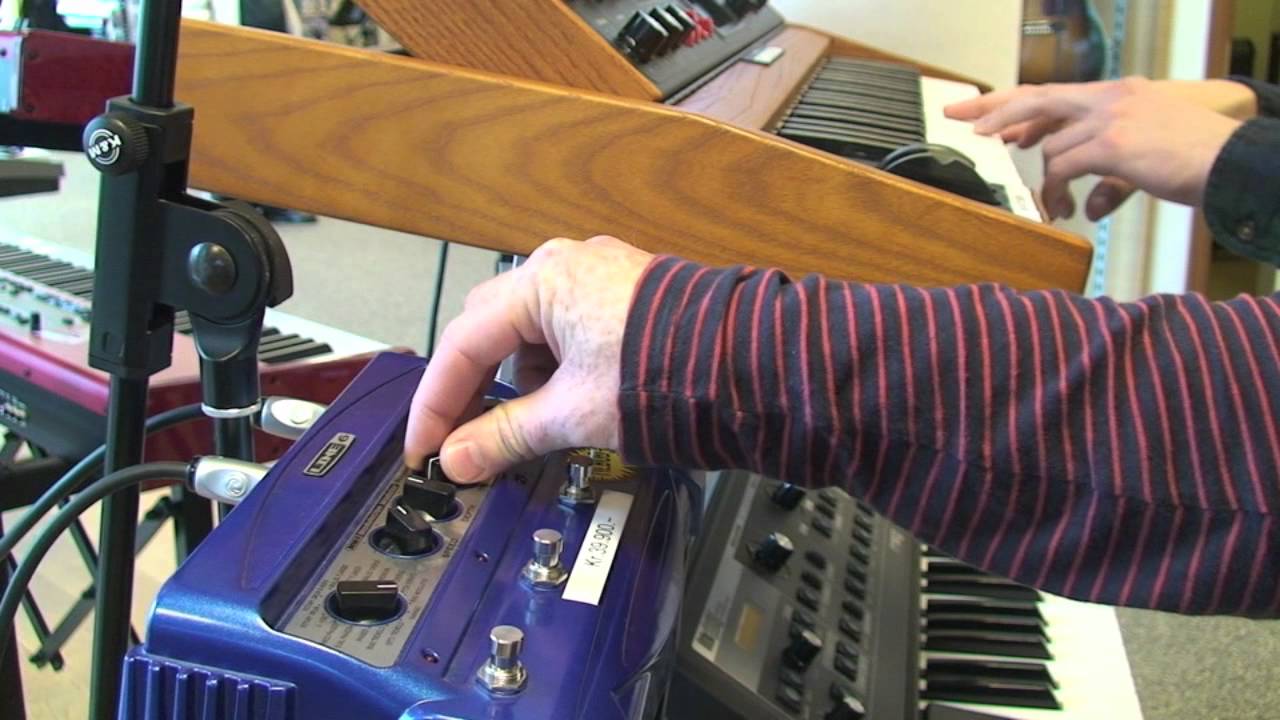 Line 6 Modulation Modeller MM4 & Minimoog Voyager - YouTube