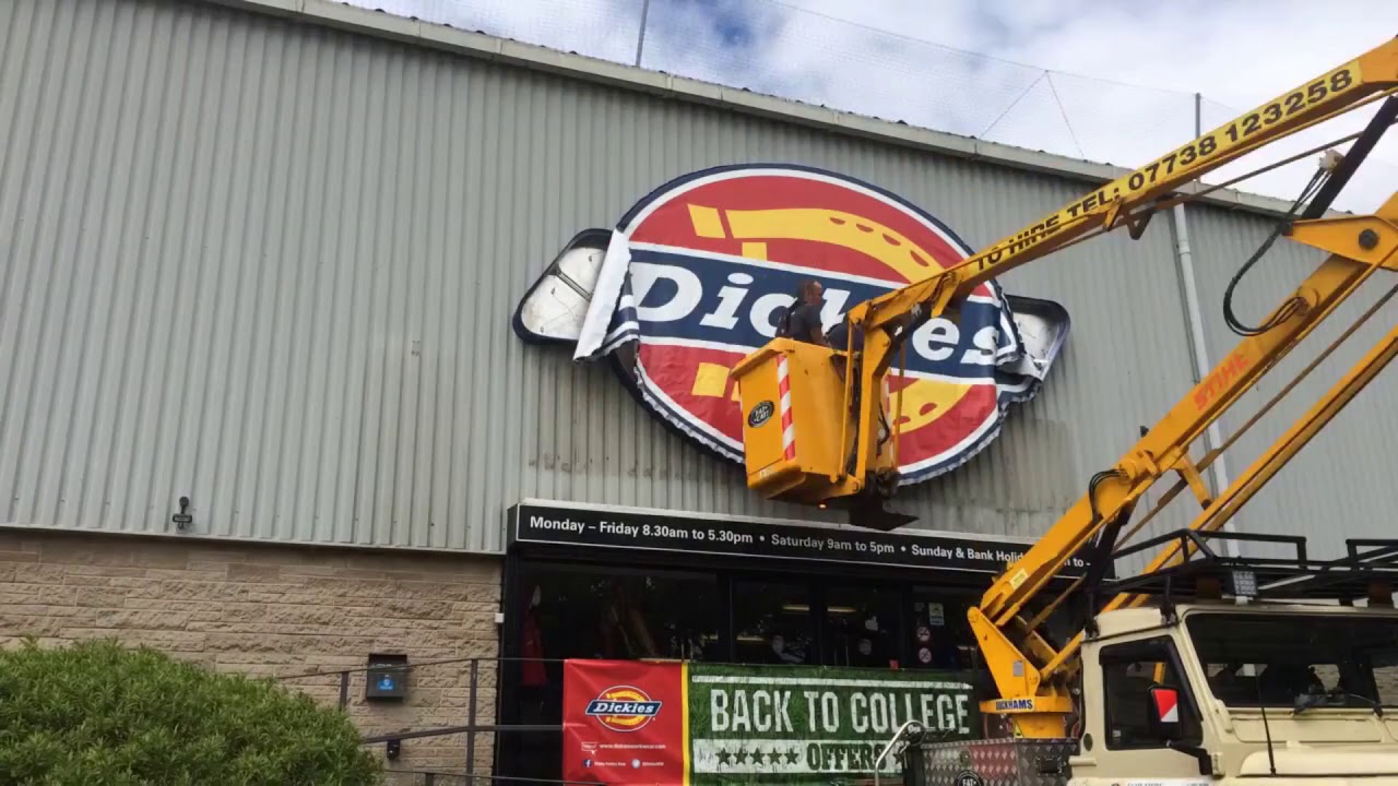 Dickies flex face install with SignComp - YouTube