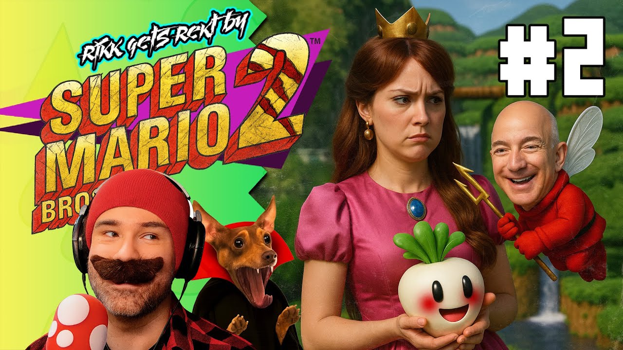 Jeff Bezos Says Peach Has Good "Pull Game" | Rikk Gets Rekt by 'Super ...