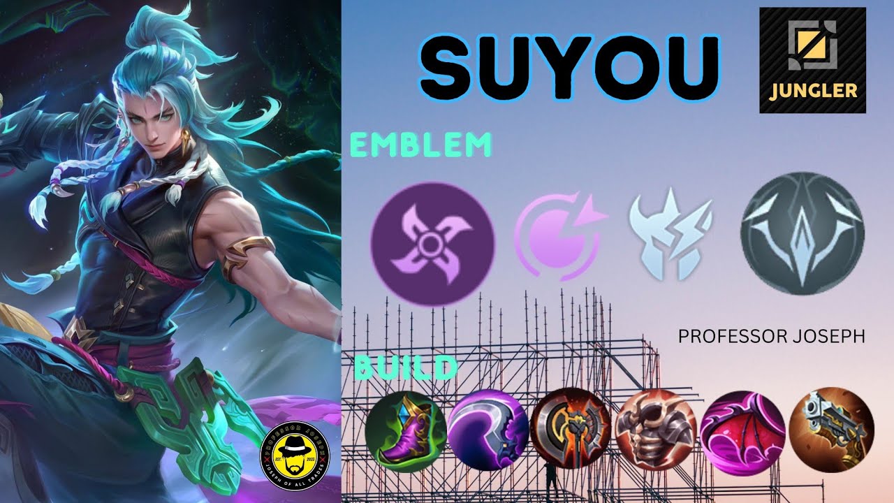 Suyou Tutorials MLBB Jungler Role Mobile Legends - YouTube